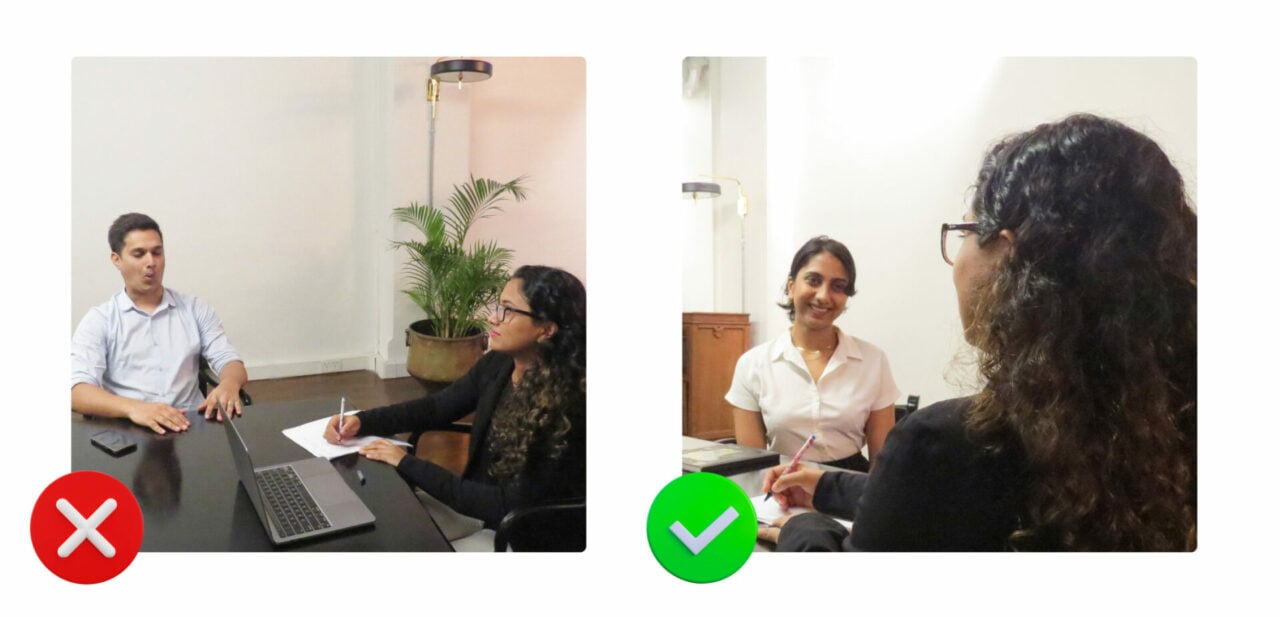 The ultimate guide to interview body language