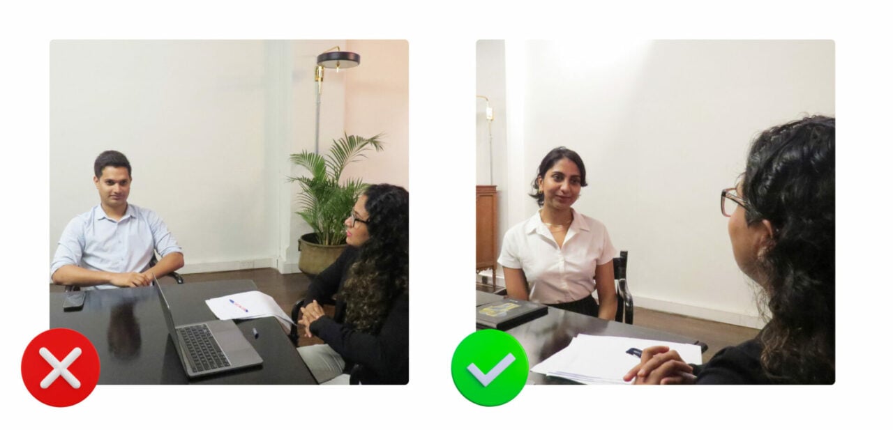 The ultimate guide to interview body language